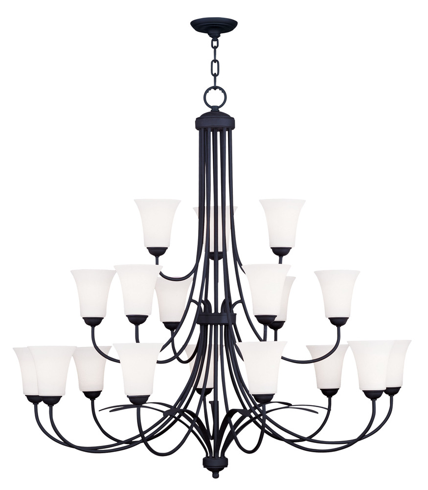18 Light Black Chandelier : 1F0KU | Legend Lighting Inc.